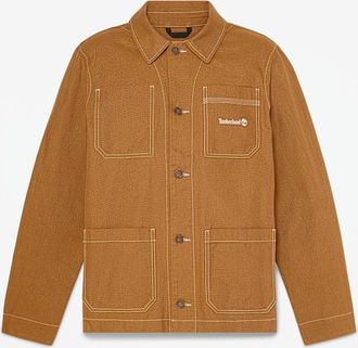 Timberland Chore Jacke aus Canvas in Dunkelgelb, Gelb, Gr&ouml;&szlig;e