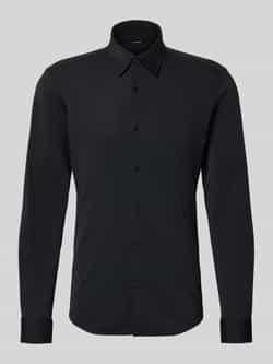 HUGO BOSS Slim Fit Freizeithemd mit Kentkragen Modell P-ROAN