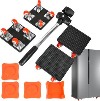 Generic M&ouml;belaufstiegswerkzeug, M&ouml;belmotoren mit Rollen - 360 &deg; drehbare M&ouml;belgleiter mit 4 R&auml;dern, rutschfeste Materialien f&uuml;r Sofa, Bett, Piano Couch