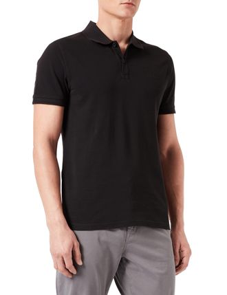 BOSS Herren Prime 10203439 01 Polohemd, Black1, L EU