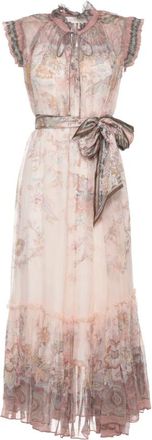 Zimmermann Femme, Robes, Rose, Taille: 40 FR Alchemy Flutter Dress