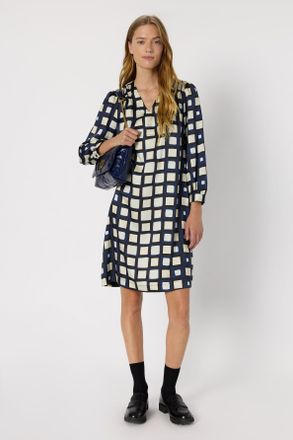 Gerard Darel Robe courte satin&eacute;e imprim&eacute;e - LEONIE - Encre
