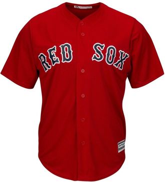 Majestic Boston Red Sox Cool Base MLB Trikot Alternate Rot (M)