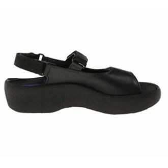 Wolky Femme, Chaussures, Noir, Taille: 43 EU Sandales Noires pour Adultes avec Talon Compens&eacute;