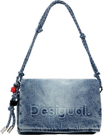 Desigual Umh&auml;ngetasche Half Logo Denim