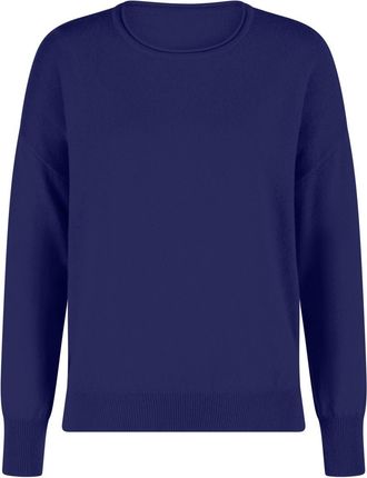 Peter Hahn Rundhals-Pullover Kaschmir Peter Hahn blau