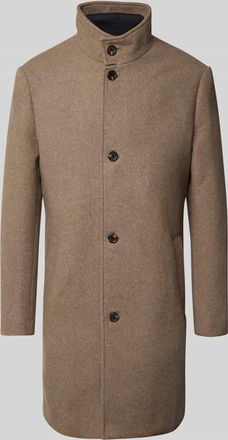 Selected Regular Fit Wollmantel mit Stepp-Einsatz Modell RAINAR