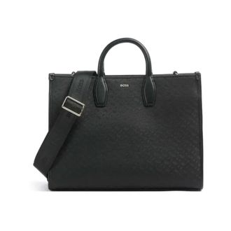 HUGO BOSS Femme, Sacs, Noir, Taille: ONE Size Sandy Med Tote