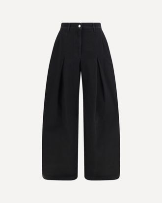 Dolce & Gabbana Wide-leg cotton Jeans Female 42