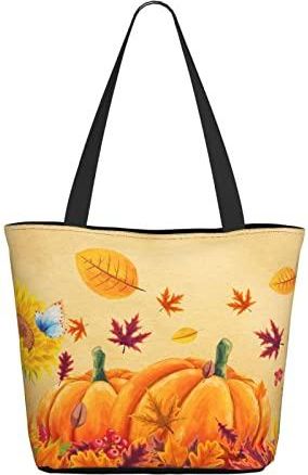 AOOEDM Sac &agrave; provisions pour dames de tournesol et de citrouilles dautomne 13x11x7in.Le cadeau parfait pour la Saint-Valentin.Cest de la Saint-Valentin pour 