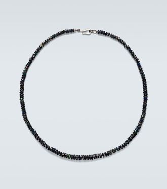 Ileana Makri Halskette mit 9kt Wei&szlig;gold und Opalen