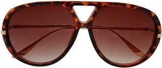 Dansk Copenhagen Piloten Sonnenbrille Uv400 Schutz - - Accessories - unisex - Braun - ONE SIZE