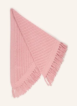 Hemisphere Hemisphere Dreieckstuch Mit Cashmere rosa