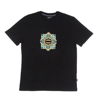 Dolly Noire Homme, Tops, Noir, Taille: XS T-shirt Maioliche Logo Noir/Bleu