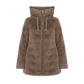 Duno Pejo Pea Coat - - Jackets - Damen - Braun - L