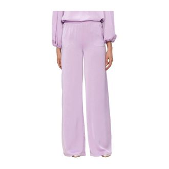 Ydence Wendy Pants - - Trousers - Damen - Lila - S