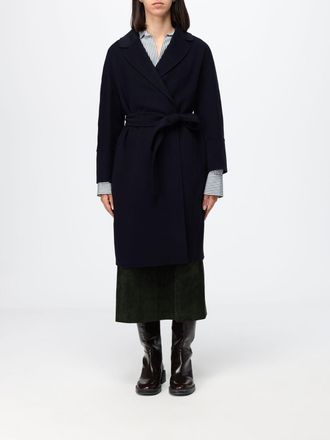 Max Mara S Max Mara Knielanger Bademantel-Mantel von aus reiner Schurwolle