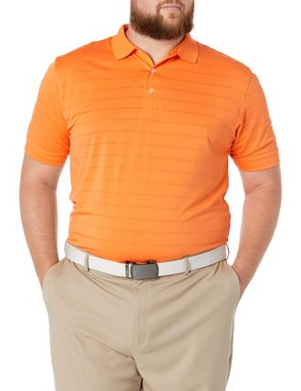 Callaway Opti-Dri Herren-Golf-Poloshirt mit kurzen &Auml;rmeln, Herren, Karotte, 4X-Large
