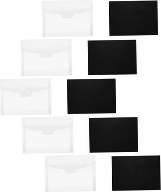 Aboofan Magnetische Stanzformen Aufbewahrungstaschen Soft magnetfolie Klare Langlebig Transparent f&uuml;r Scrapbooking Karten DIY Bastelbedarf Organizer