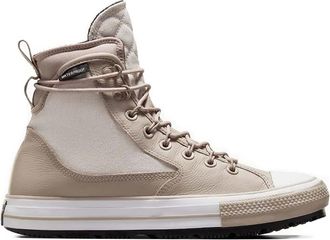Converse Gesteppte High-Top-Sneakers - Nude