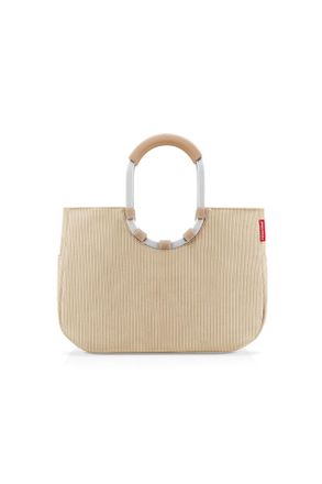 Reisenthel Einkaufstasche, Beige, Textil, 46x34.5x25 cm, gro&szlig;es Hauptfach, Freizeit, Koffer & Taschen, Einkaufstaschen