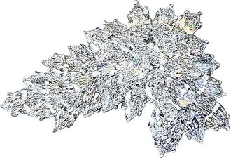 Fantasia broche à ornements - Argent