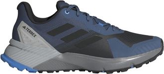 adidas Herren Terrex Soulstride Trail Running Shoes Trailrunning-Schuhe, Wonder Steel/core Black/Pulse Blue, 39 1/3 EU
