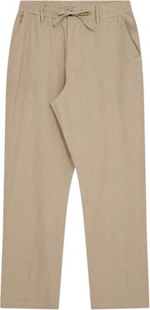 Anerkjendt Homme, Pantalons, Beige, Taille: XL Akjan Cot/Linen Ela Pants