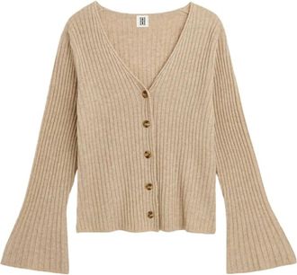 By Malene Birger Femme, Pulls, Beige, Taille: 42 FR Cirane Cardigan