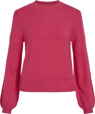 Vila Viril Turtle-Nk Balloon L/S Top - Noos