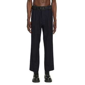 Prada Wool Pants With Technical Details