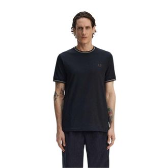 Fred Perry T-Shirt f&uuml;r Herren (Dunkles Marineblau)
