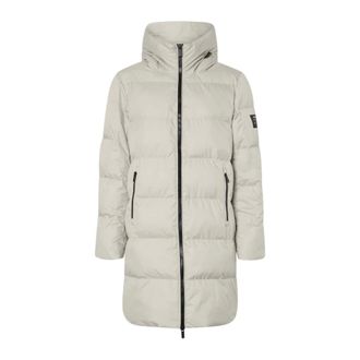 Ecoalf Ecoalf - Plumas largo Manlie - Femme - Manteaux - Blanc - Taille: 42 FR