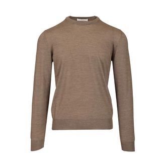 Mauro Ottaviani Rundhalspullover - - Knitwear - Herren - Beige - L