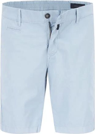 Pierre Cardin Herren Shorts blau Baumwoll-Stretch