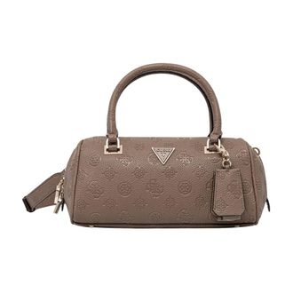 Guess Sac bandouli&egrave;re Cresidia - Femme - Sacs - Beige - Taille: ONE Size