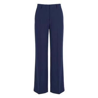 ottod'Ame Femme, Pantalons, Bleu, Taille: 36 FR Pantalon Palazzo