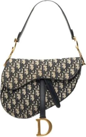 Dior Pre-owned The Saddle Shoulder Bag - Femme - Pre-owned - Bleu - Taille: ONE Size