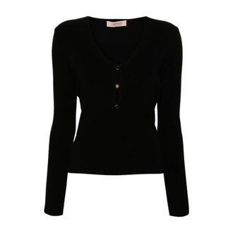 Twinset Damen, Strickwaren, Schwarzk, XSGröße