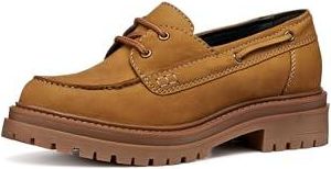 Geox Femme D Iridea Moccasin, Marron, 36 EU