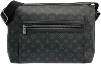 Louis Vuitton Pre-owned Sacoche Odyssee Monogram Eclipse - Femme - Pre-owned - Noir - Taille: ONE Size