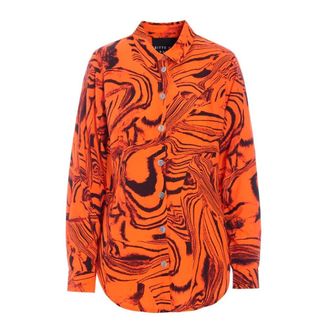 Bitte Kai Rand Shirts - - Blouses & Shirts - Damen - Orange - M