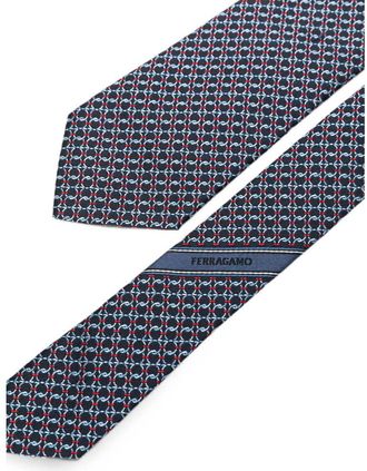 Ferragamo Blusc Necktie - Blue