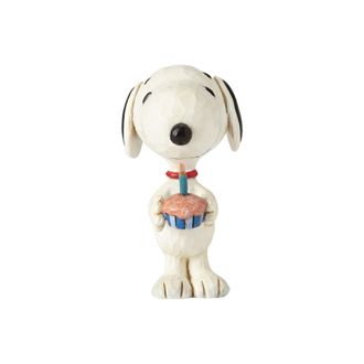 Enesco Peanuts by Jim Shore Snoopy Geburtstagsfigur, 7,6 cm, Mehrfarbig