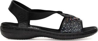 Rieker Sandalen 60880-00 Schwarz