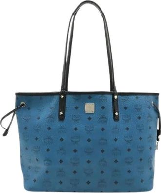 MCM Damen, Pre-Owned, Blau, ONE SIZEGr&ouml;&szlig;e