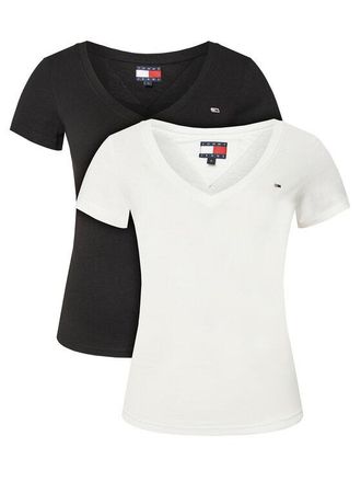 Tommy Jeans T-Shirt-Set DW0DW21367 Bunt Slim Fit