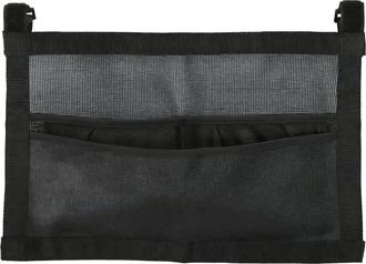 Generico Aufbewahrung f&uuml;r Tischtennis: Paddelhalter mit verstellbarem Riemen, ger&auml;umige Sporttasche aus Netzstoff, tragbarer Organizer f&uuml;r Zuhause, Club, Schul