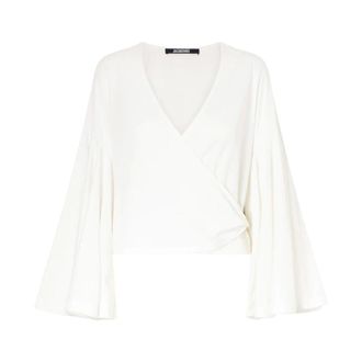 Jacquemus Damen, Blusen & Hemden, Wei&szlig;, SGr&ouml;&szlig;e