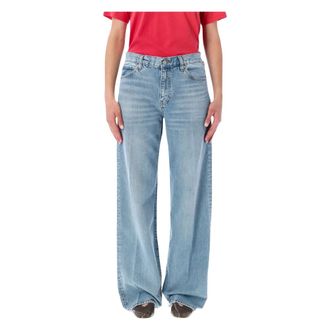 Frame Denim Jeans droits - Femme - Jeans - Bleu - Taille: W27